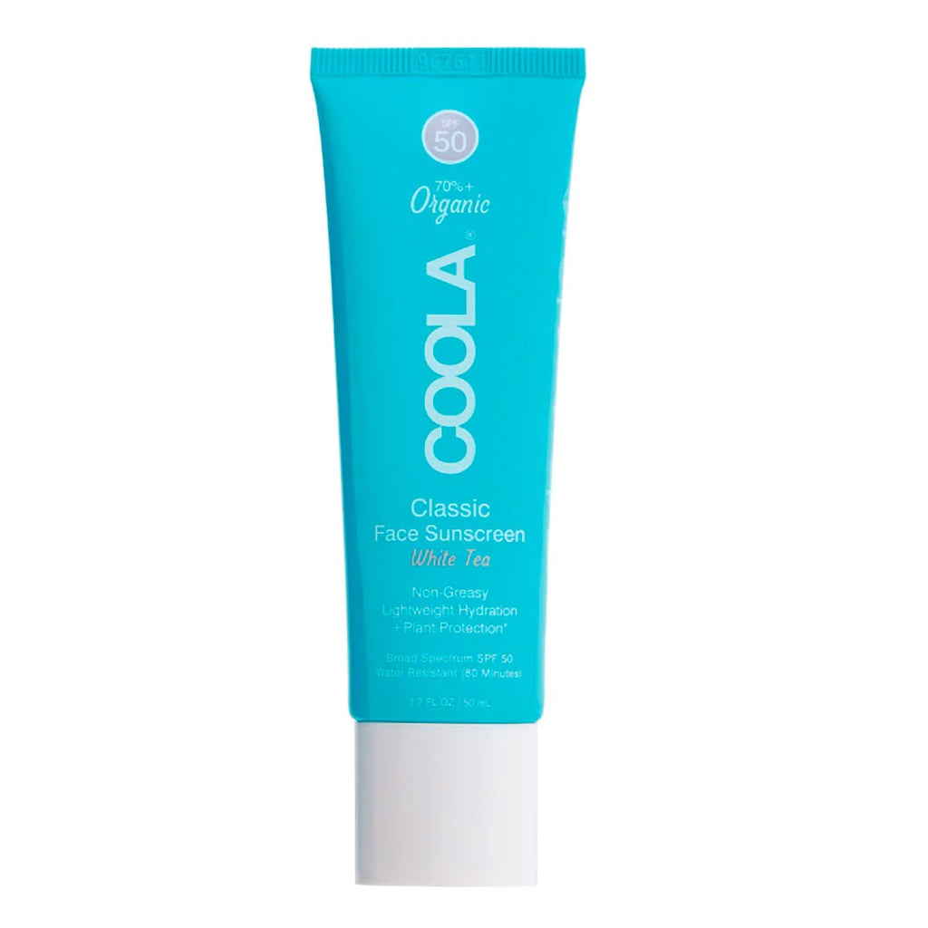 Coola Classic Face Organic Sunscreen SPF 50 White Tea - Protector solar ...